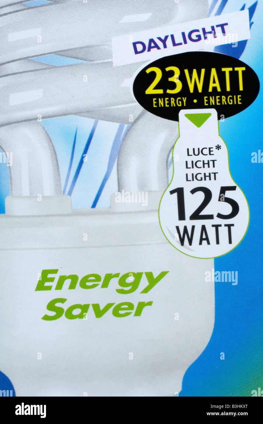 energy saver bulb Stock Photo - Alamy