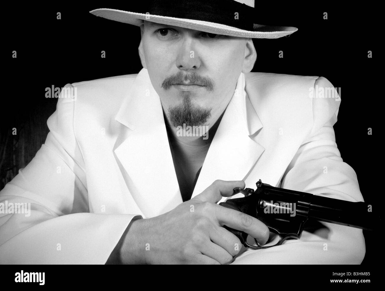 Of a gun Black and White Stock Photos & Images - Alamy