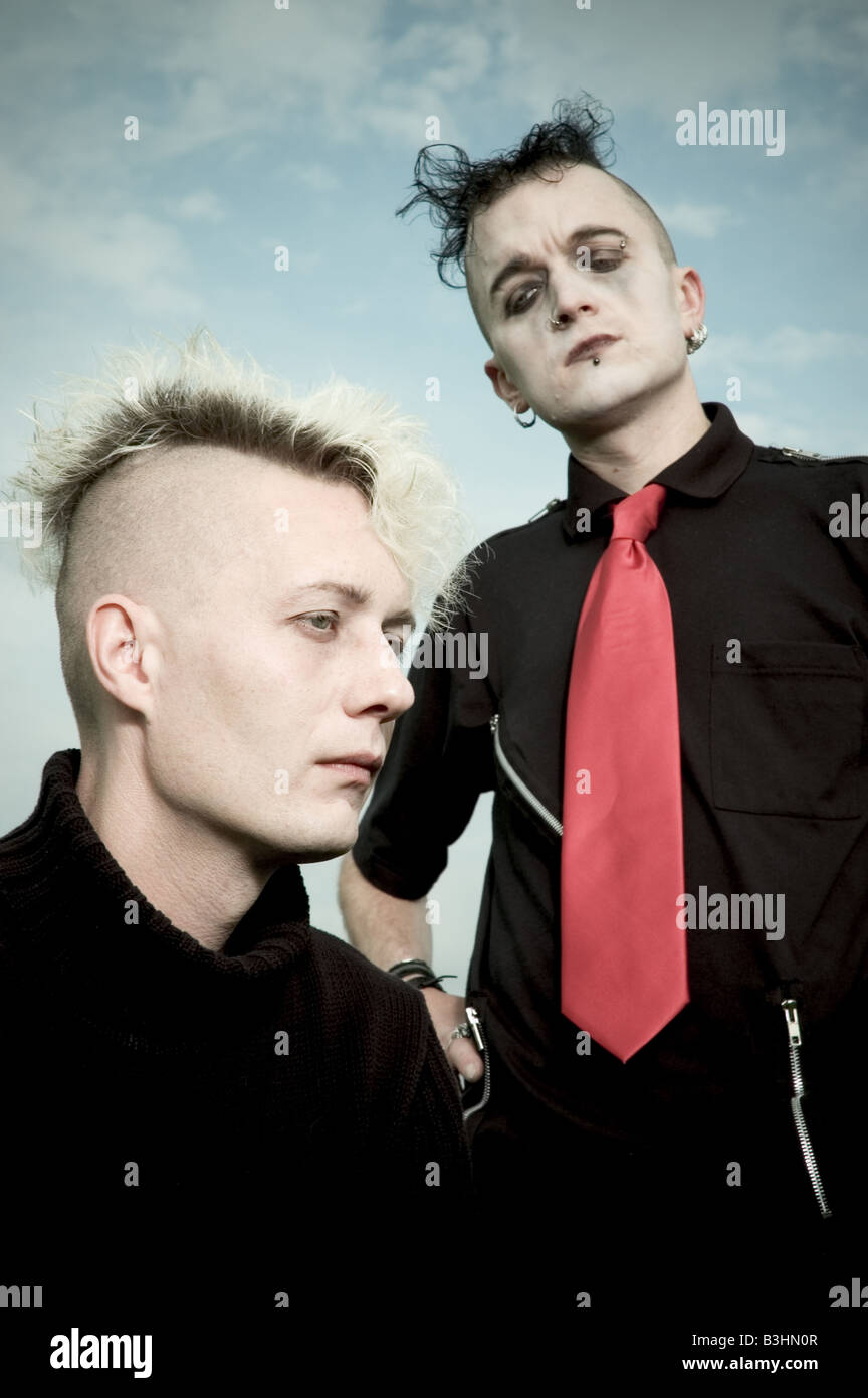 Two goths hi-res stock photography and images - Alamy