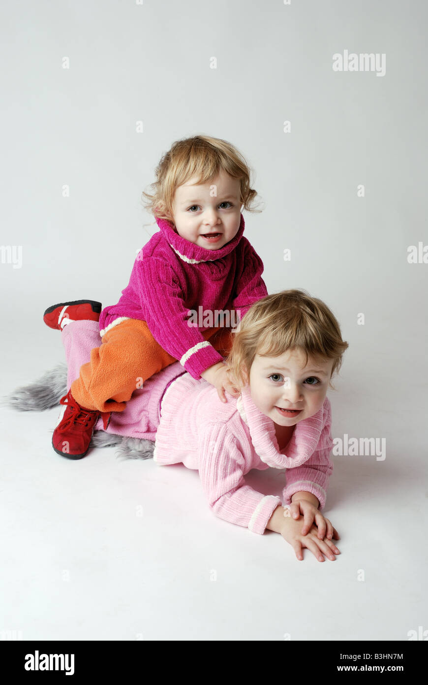 two little girls Stock Photo - Alamy