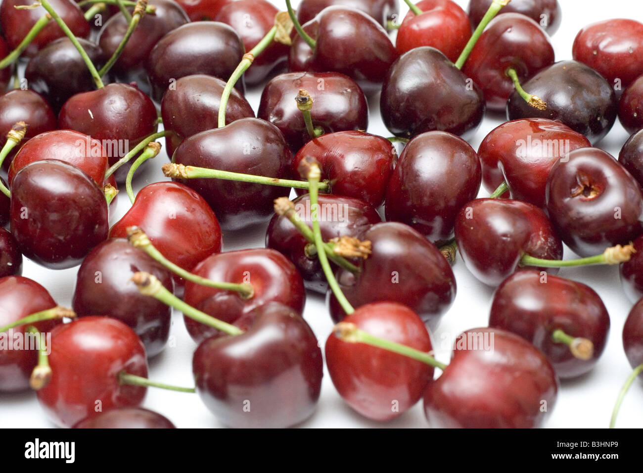 Beautiful organic cherries Stock Photo - Alamy