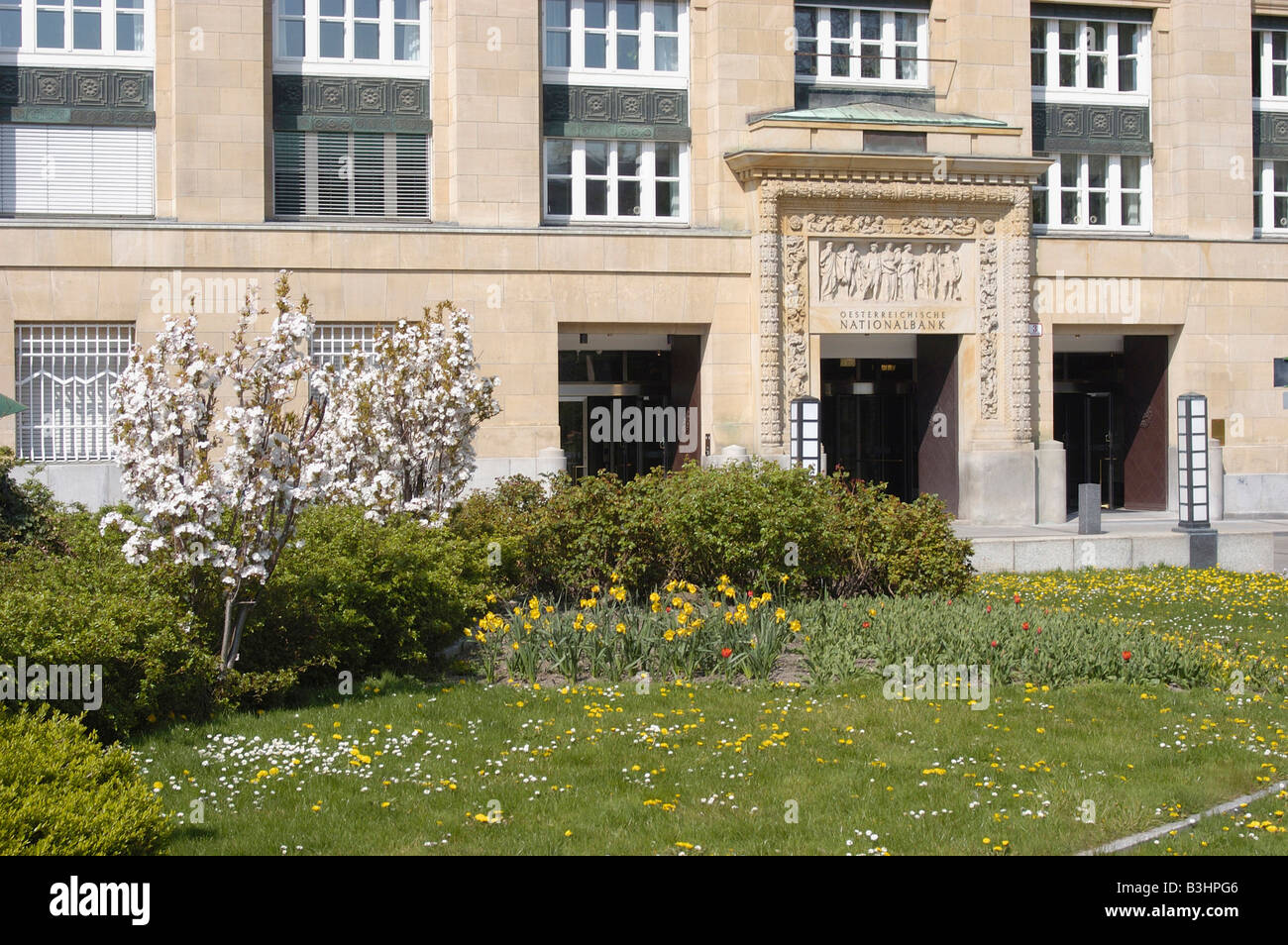 Austrian National Bank Stock Photo - Alamy