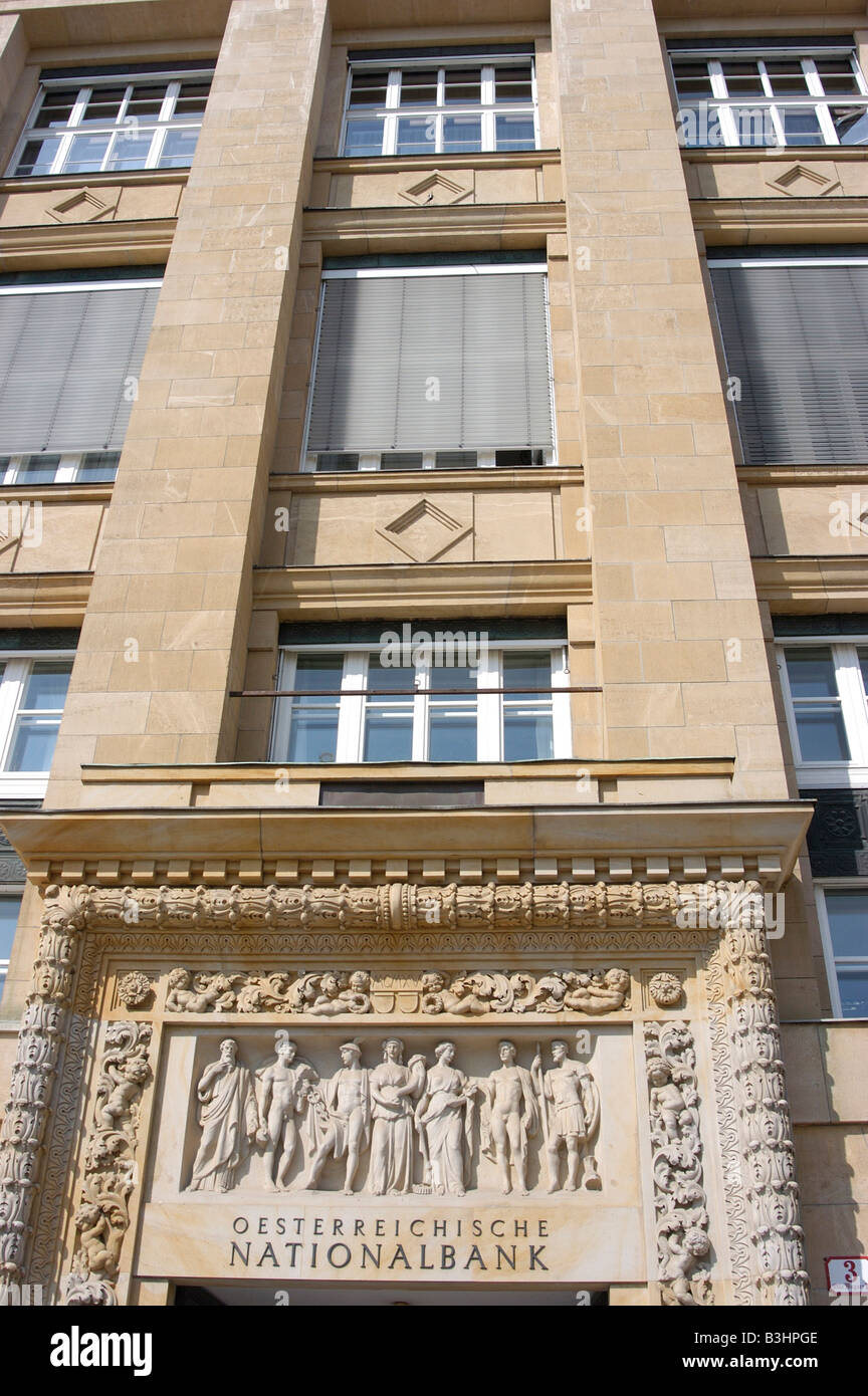 Austrian National Bank Stock Photo - Alamy