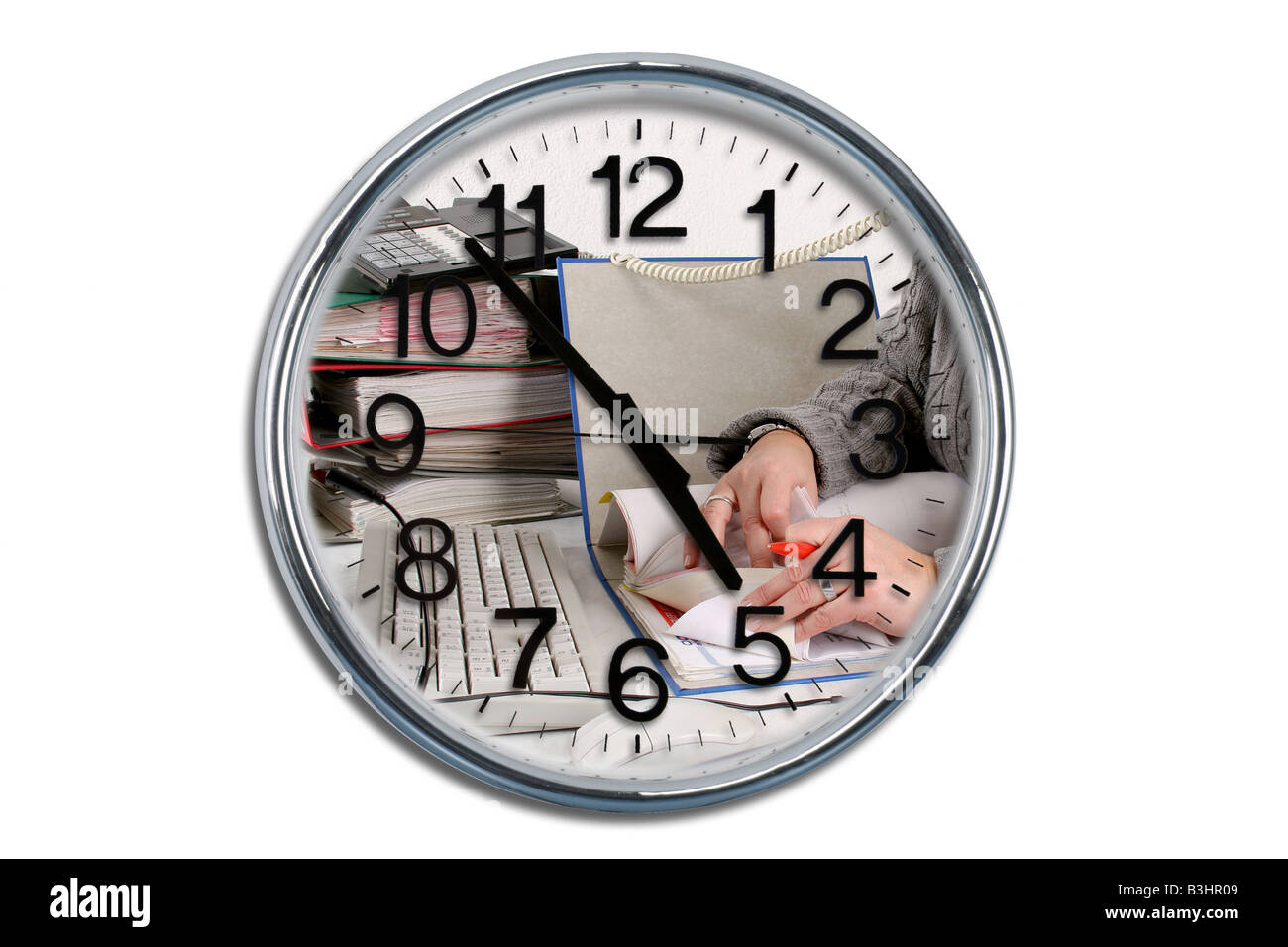 Lab clock Cut Out Stock Images & Pictures - Alamy