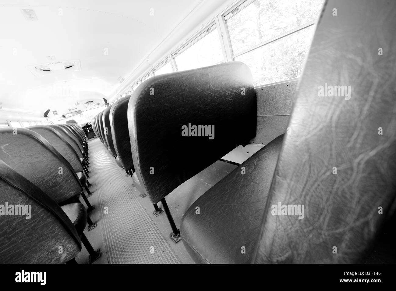 Teen school bus row hi-res stock photography and images - Alamy