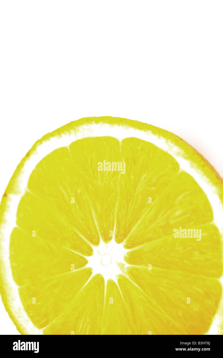 Lemon being cut hi-res stock photography and images - Alamy