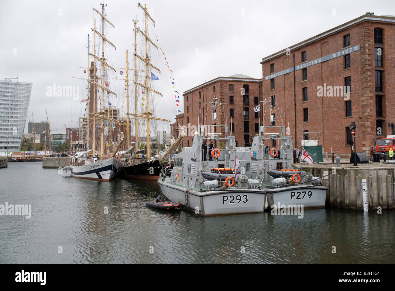 HMS Blazer and Ranger Royal Navy Patrol Craft at the Tall Ships race in ...