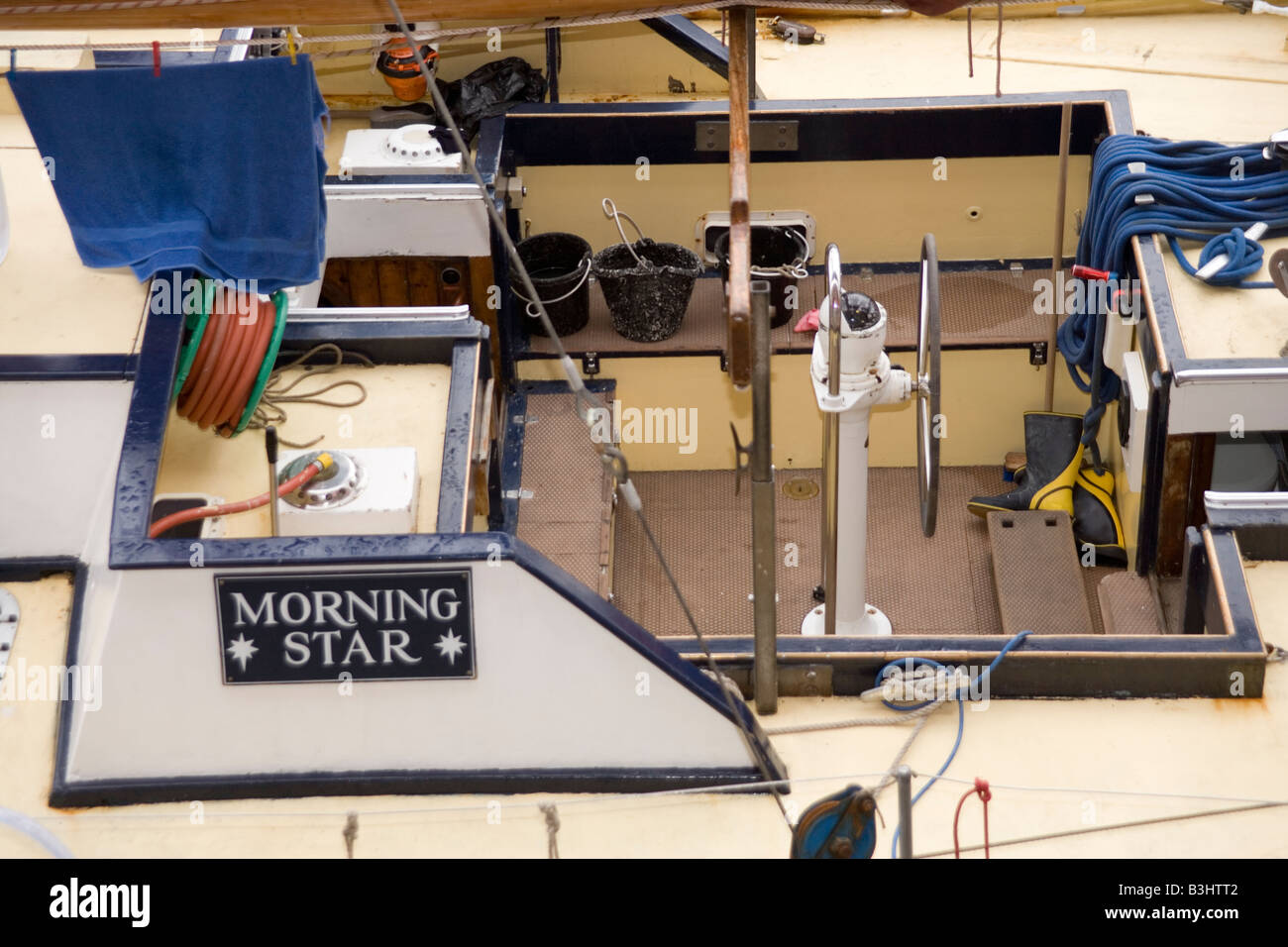 The Morning Star sailing ship at the Tall Ships race in Liverpool July ...