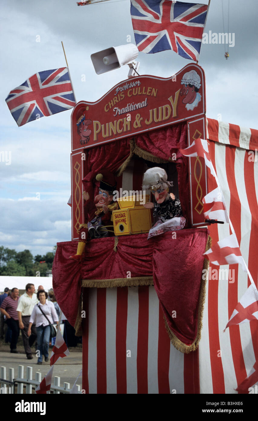 Traditional Punch and Judy Show Stock Photo - Alamy