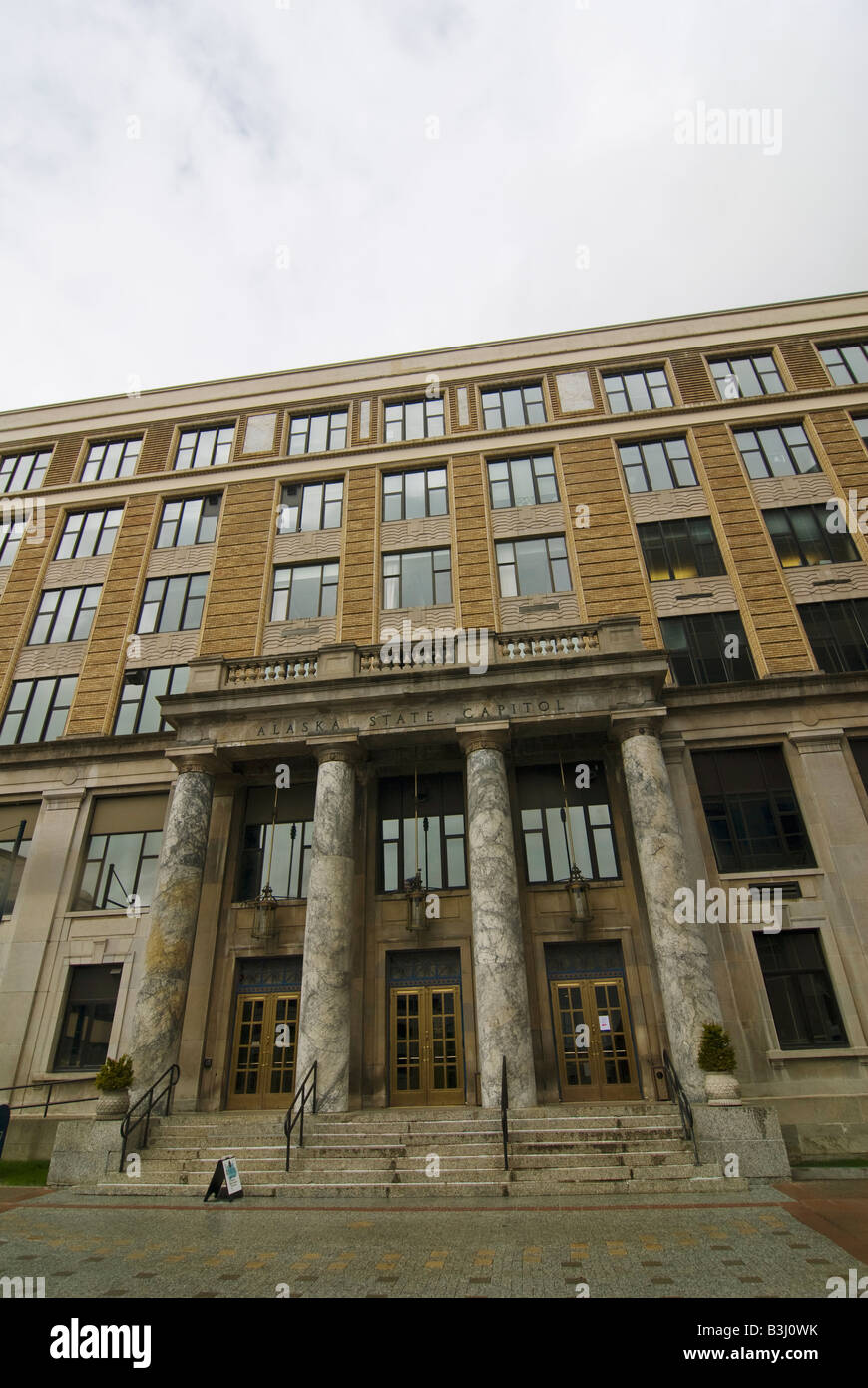 Alaska, Juneau, State Capitol Building Stock Photo - Alamy