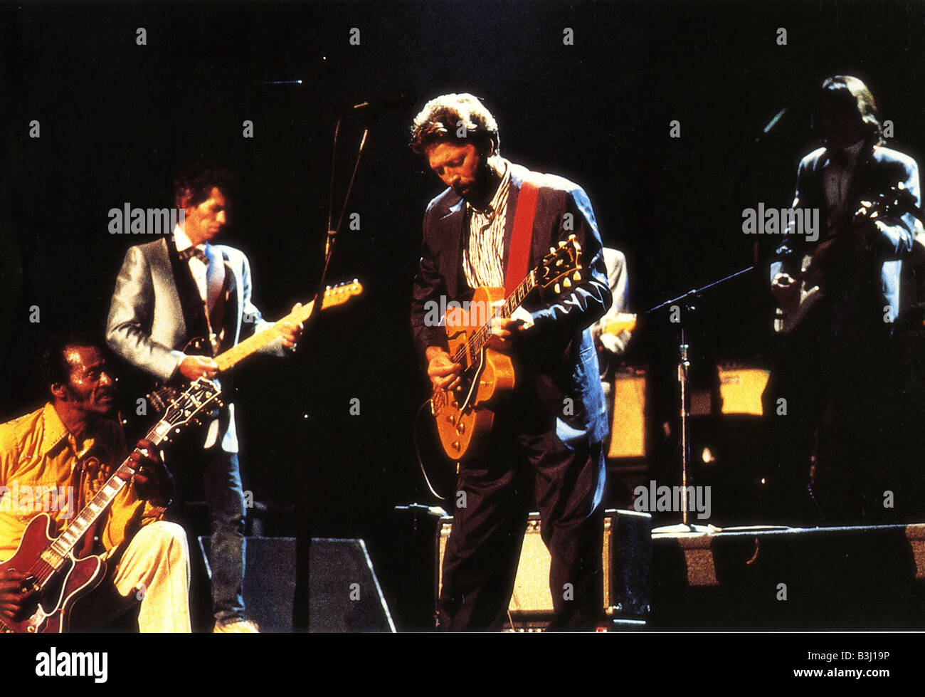 CHUCK BERRY HAIL ! HAIL ! ROCK 'N' ROLL 1987 Delilah film with Eric ...