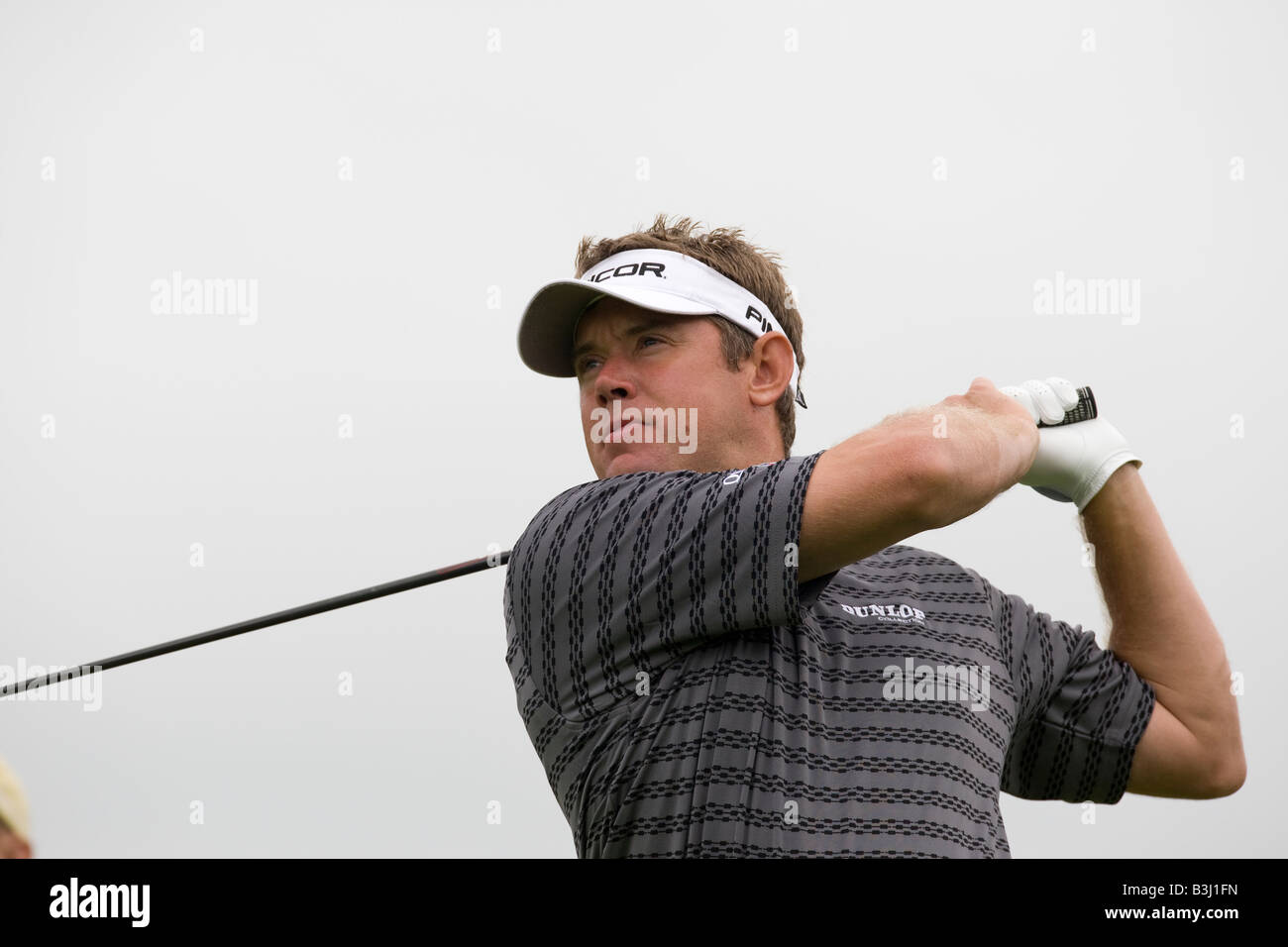 Lee Westwood competing in the Johnnie Walker Classic PGA European Tour ...