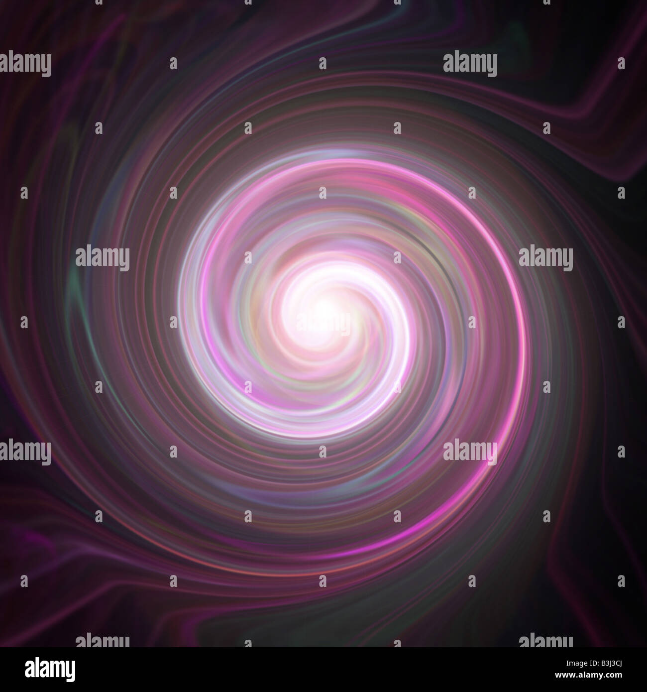 A spiraling vortex background illustration swirling towards a central ...