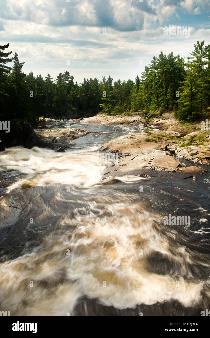 Chutes Ontario Provincial Park rapids in Massey, Ontario, Canada Stock ...