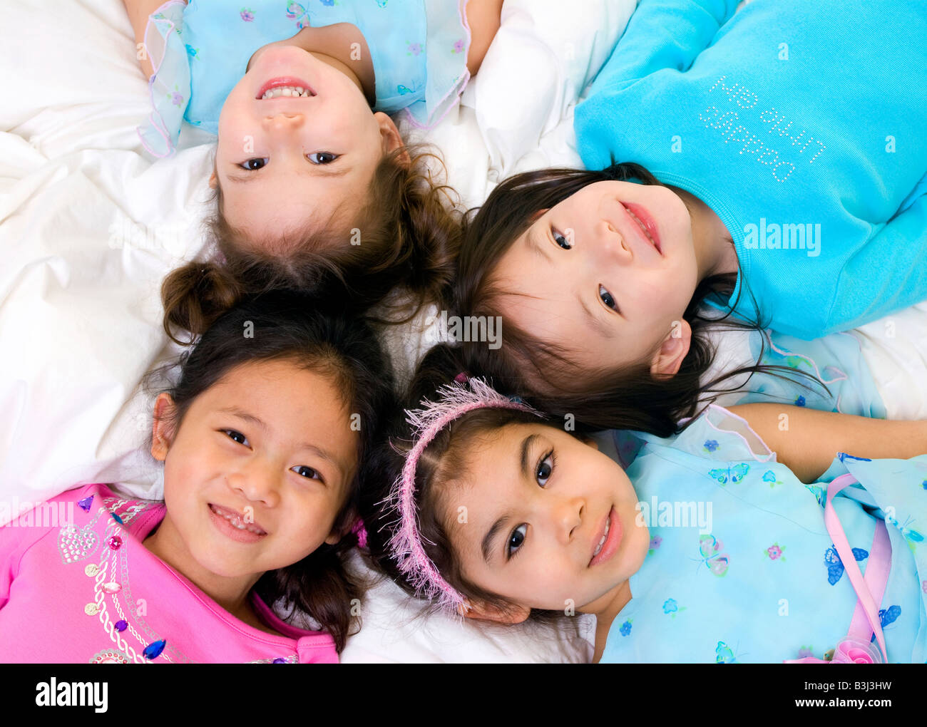 Growing up and being kids Fun exploration discovery youth Stock Photo ...