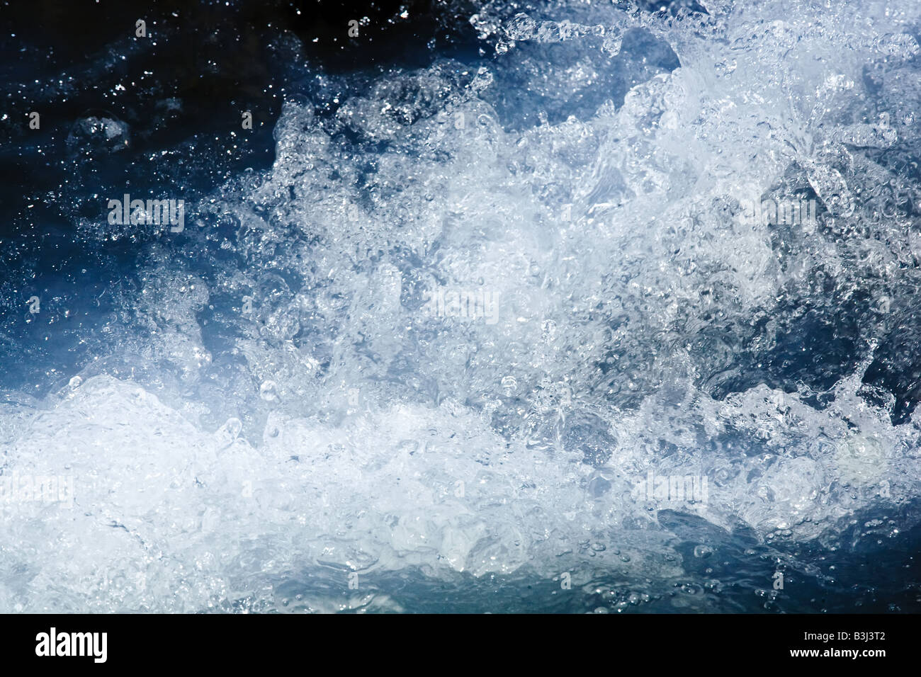 high shutter speed picture of river water flowing Stock Photo - Alamy