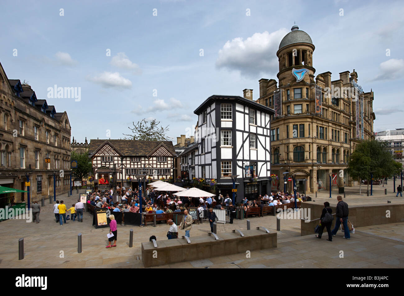 Exchange Square Manchester UK Stock Photo - Alamy