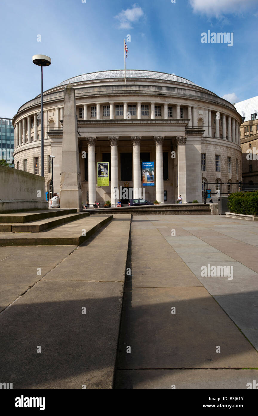 Central Library Manchester UK Stock Photo - Alamy