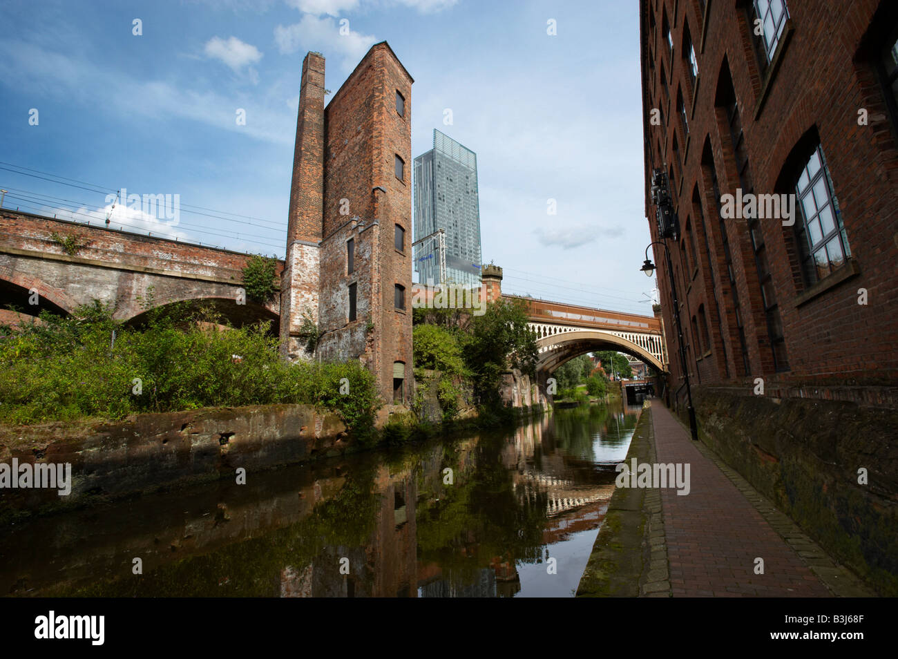 Castlefield Manchester UK Stock Photo - Alamy