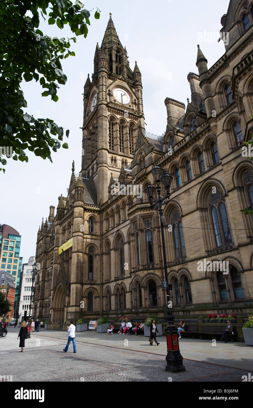 Town hall manchester hi-res stock photography and images - Alamy