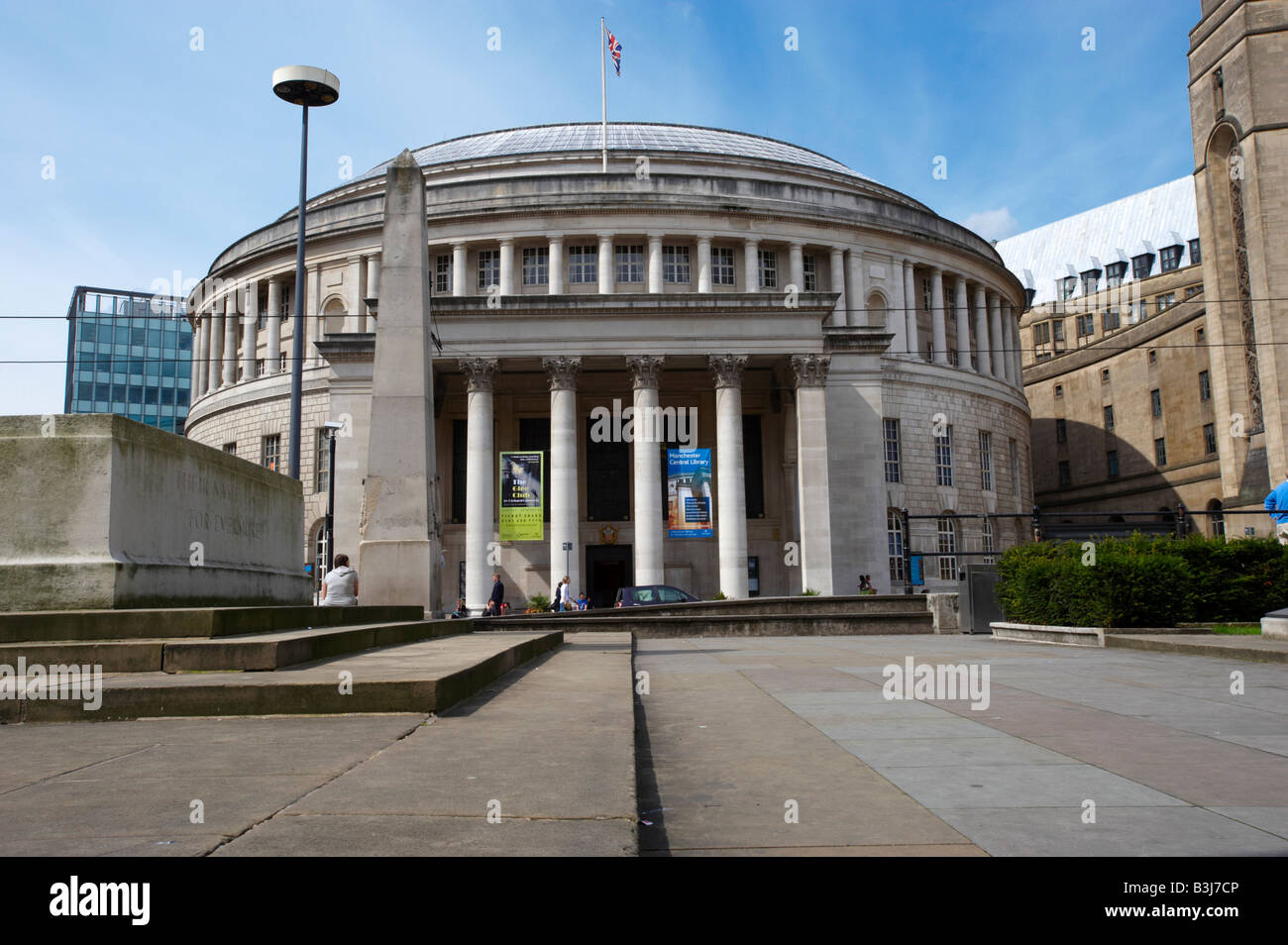 Central Library Manchester UK Stock Photo - Alamy