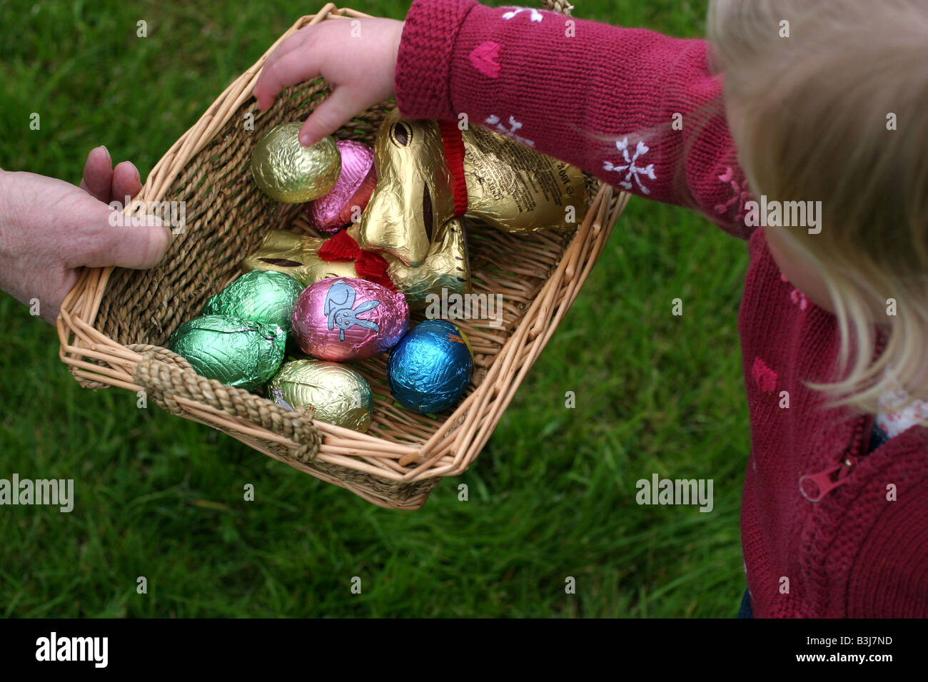 Easter Egg Hunt Stock Photo - Alamy
