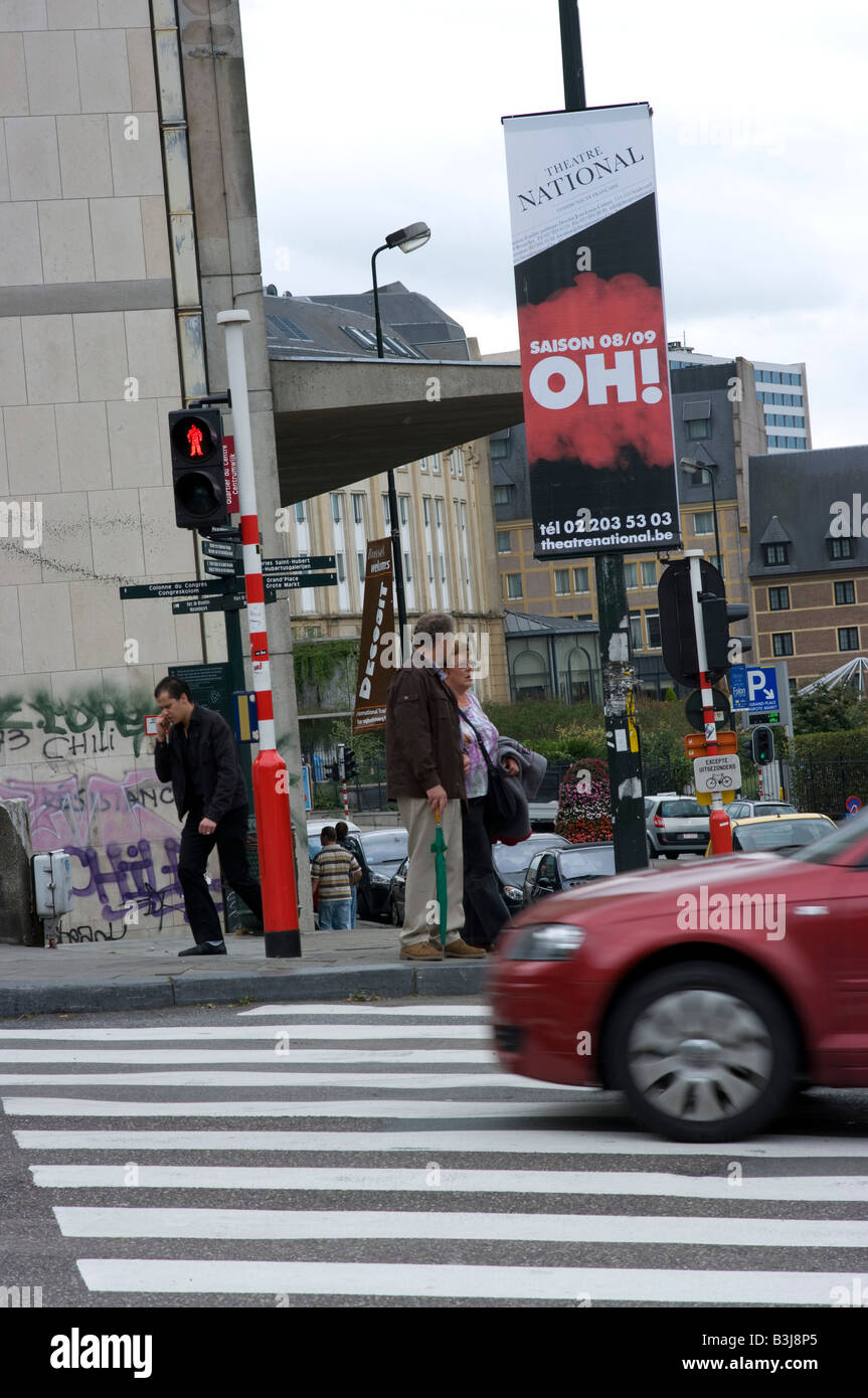 Red man pedestrian crossing hi-res stock photography and images - Alamy