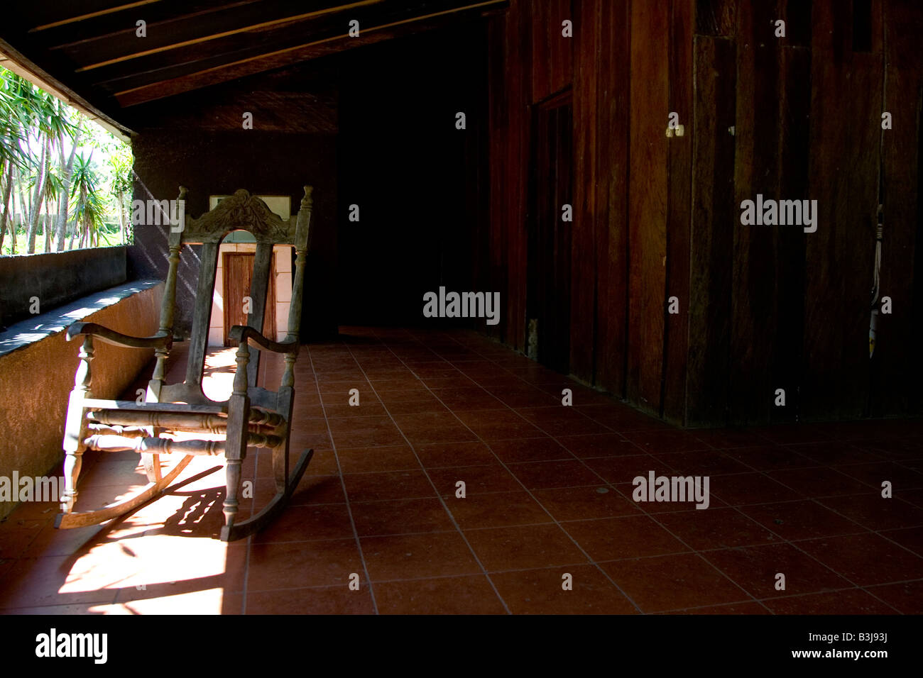 Rocking chair ranch hi-res stock photography and images - Alamy