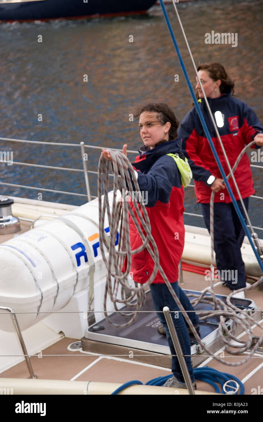 Rona ii sailing ship young hi-res stock photography and images - Alamy