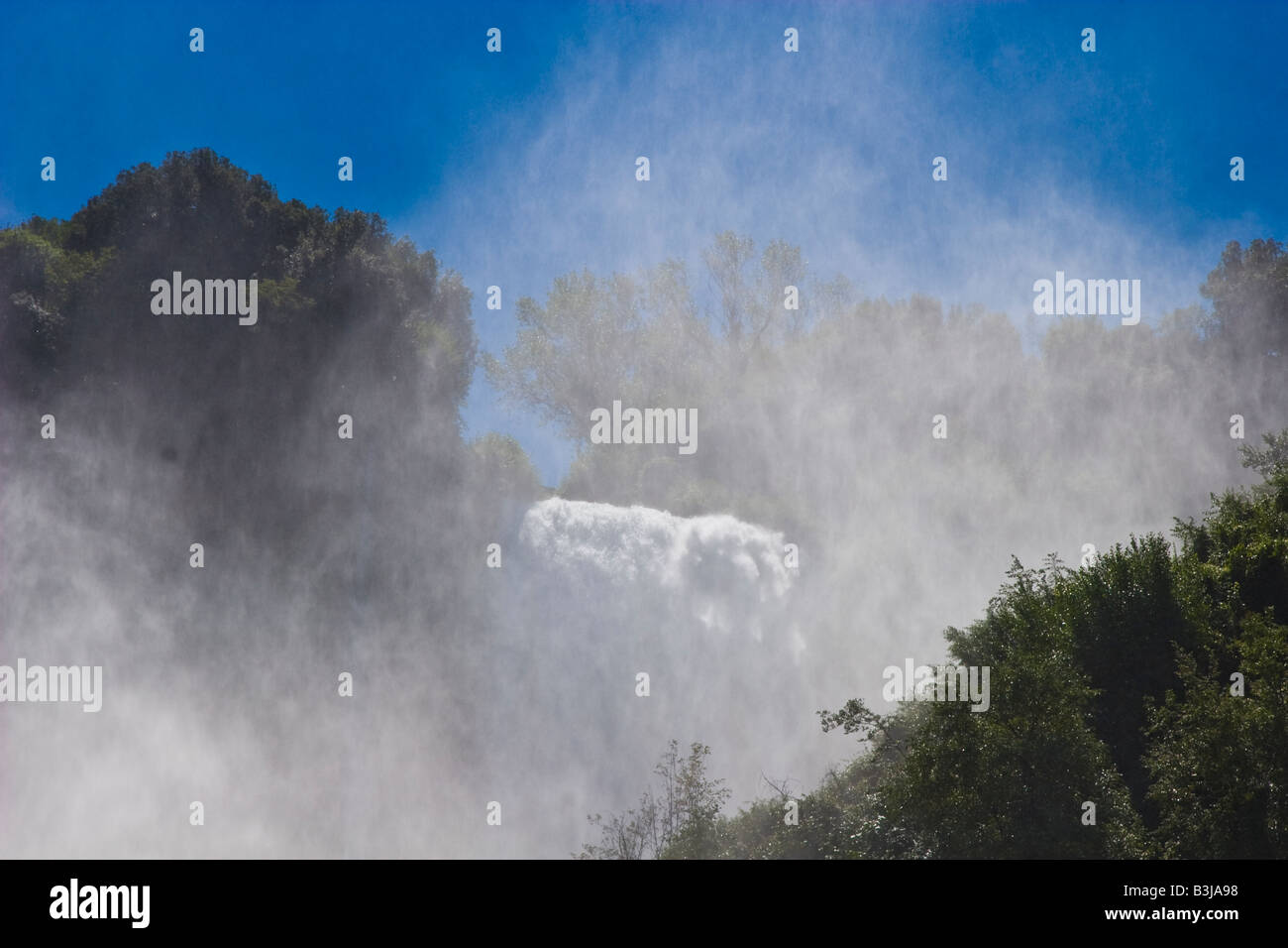 hills moutain trees bush shrub natural scenery waterfall, falls vapour ...