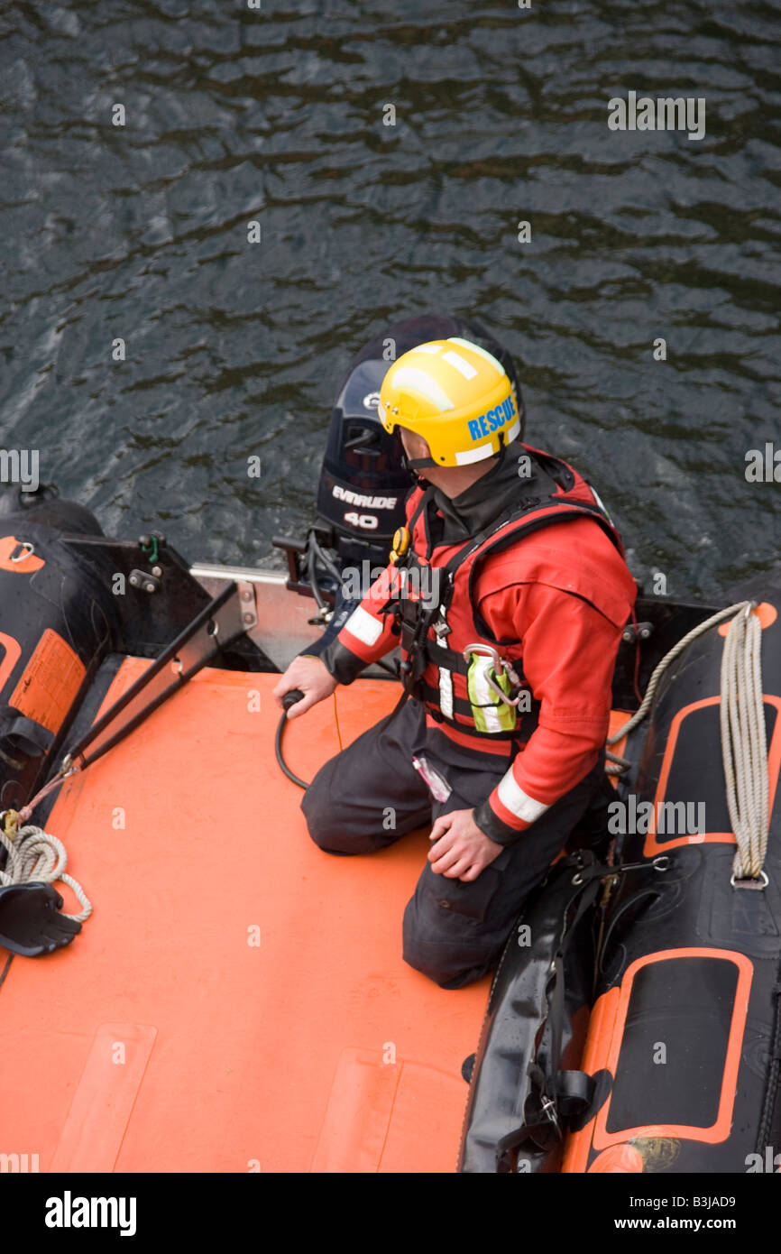 Merseyside Fire and Rescue Service boat at the Tall Ships race in ...