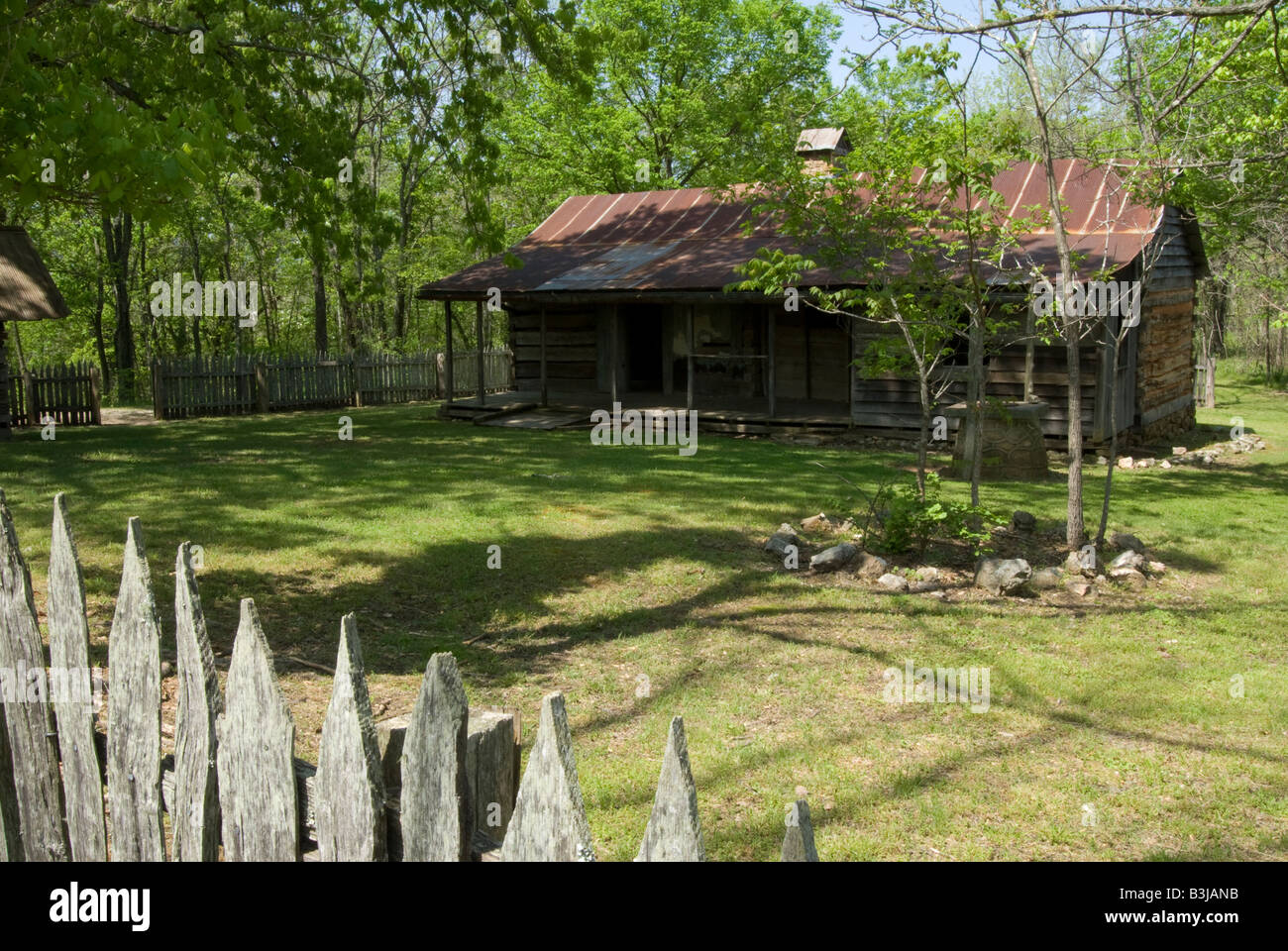 The Collier Homestead in the Ozarks of Tyler Bend Arkansas is owned and ...