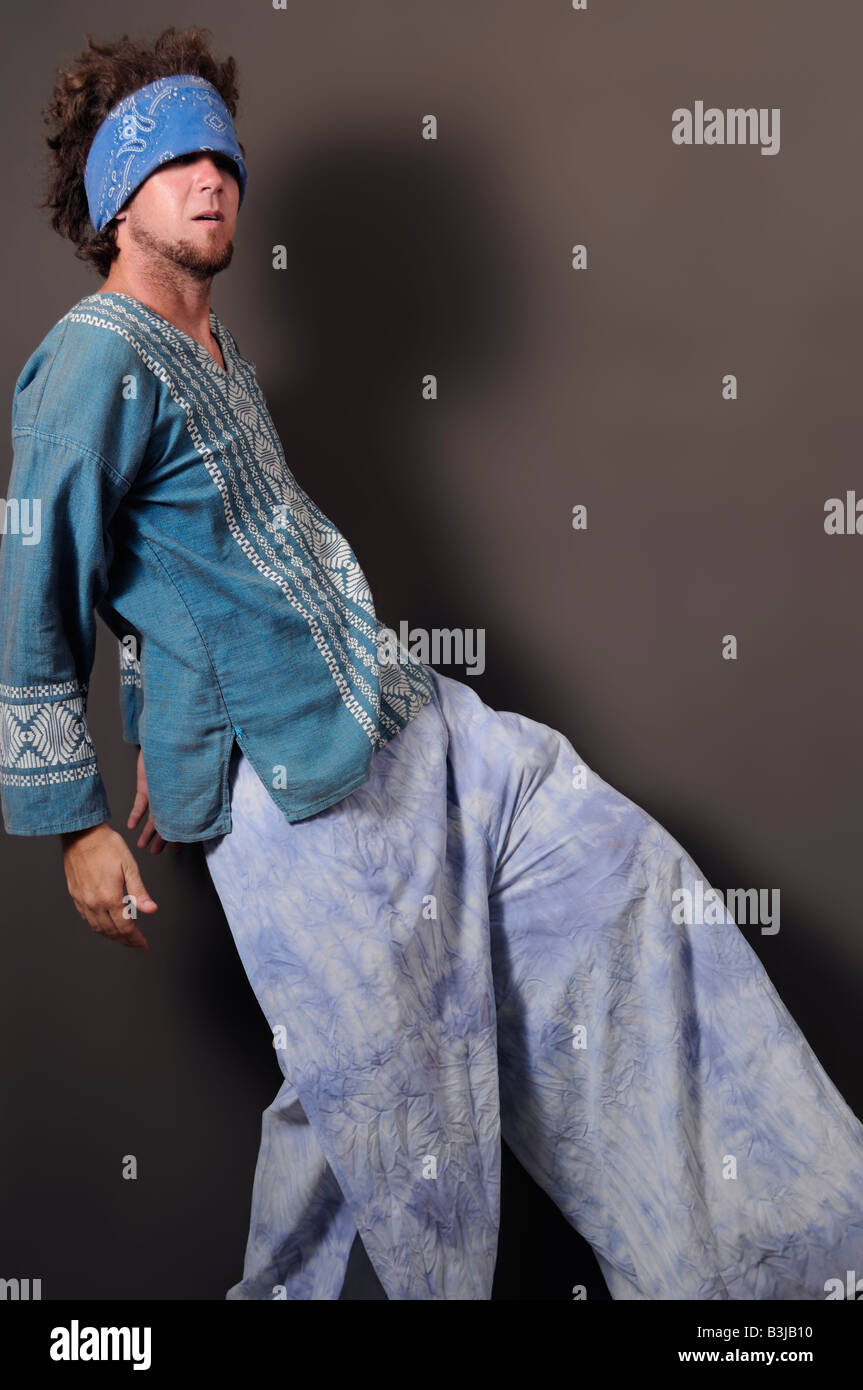 Portrait of cool funky guy with funny expression Stock Photo - Alamy