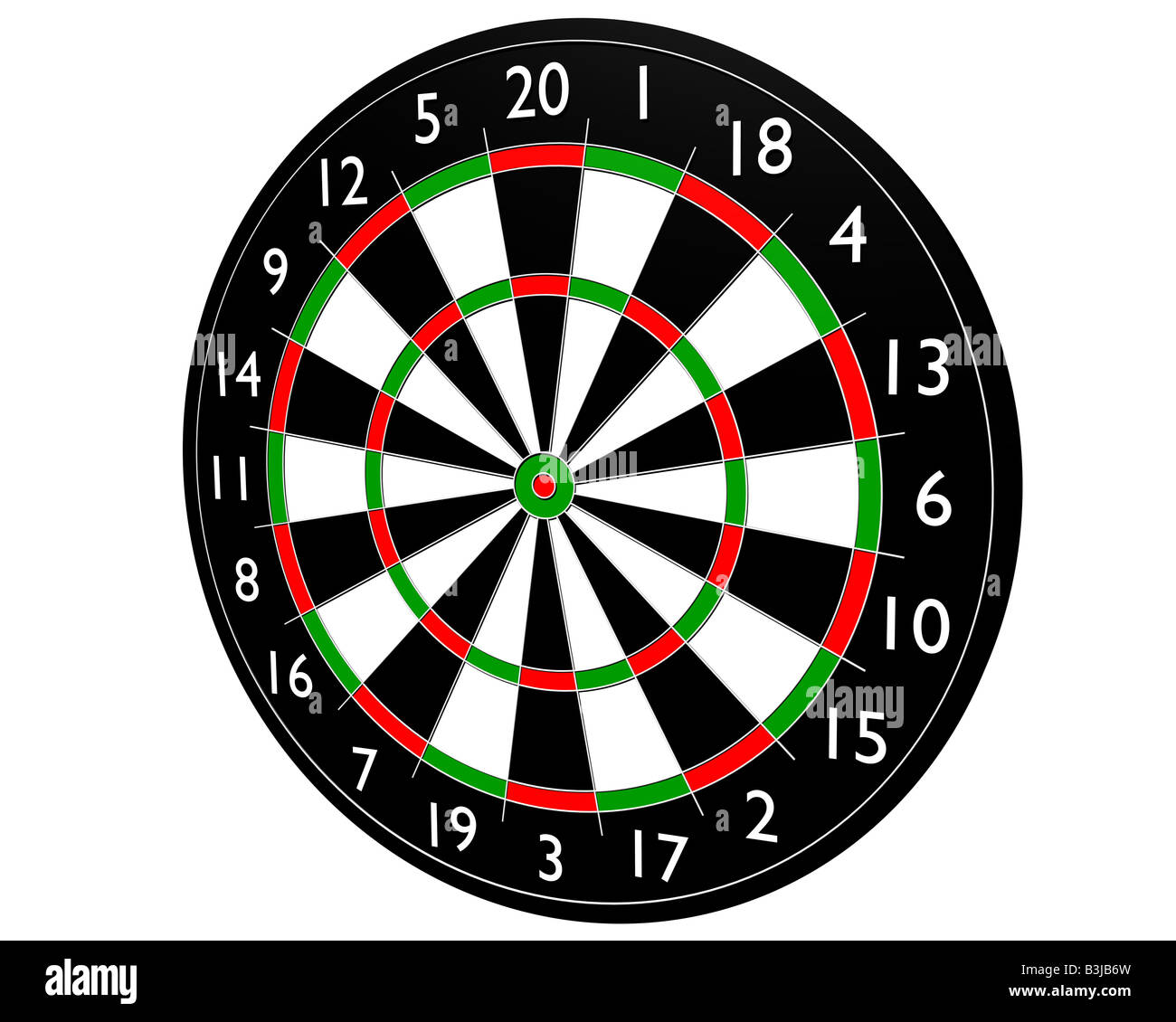 target dart on white background Stock Photo - Alamy