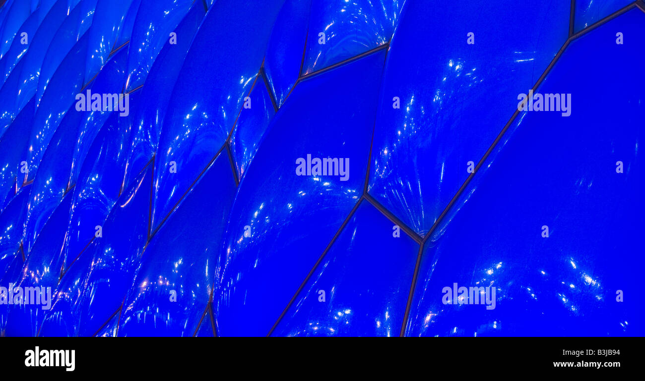 Beijing National Aquatics Center, also know as Water Cube, during the ...