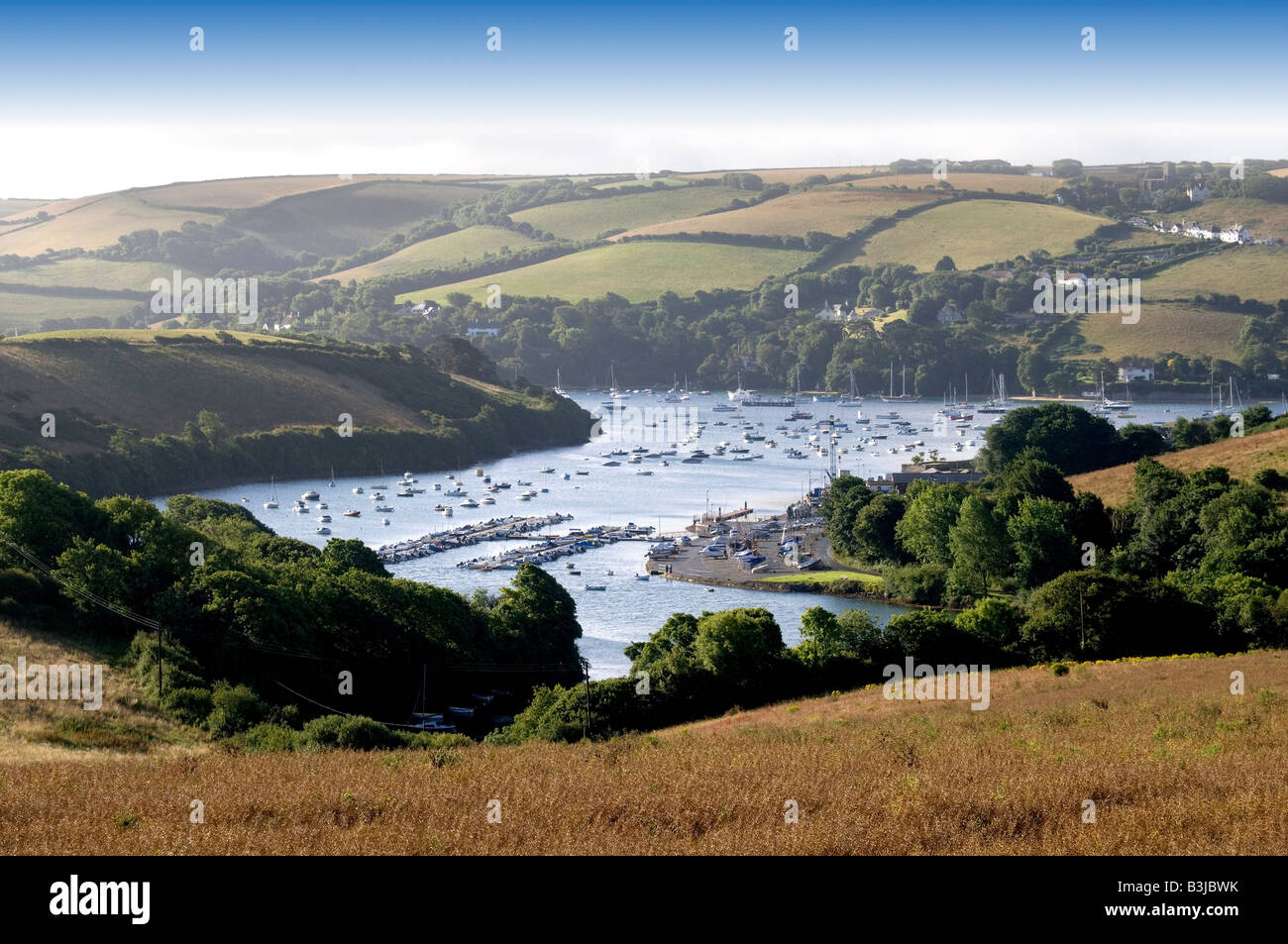 view of the kingsbridge estuary salcombe devon england uk Stock Photo ...
