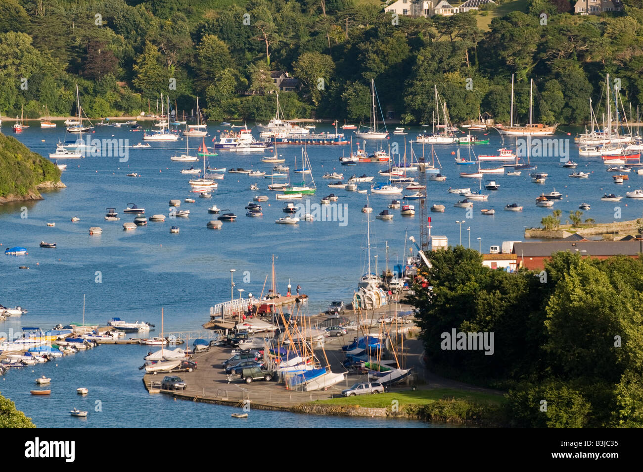 view of the kingsbridge estuary salcombe devon england uk Stock Photo ...
