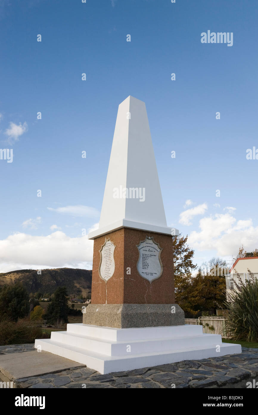 Wanaka Otago South Island New Zealand May War Memorial monument for ...