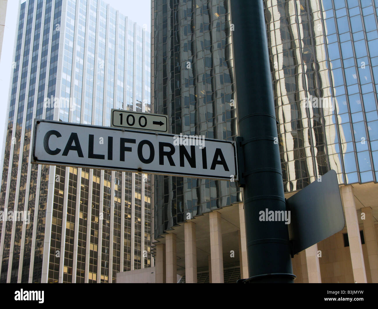 california street sign Stock Photo - Alamy
