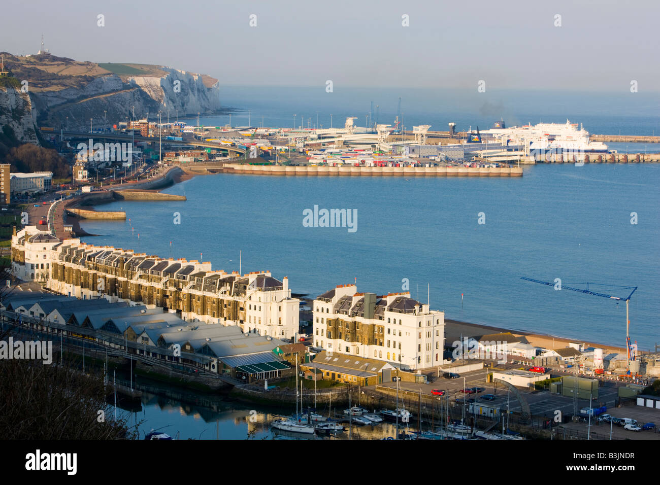 Dover port aerial hi-res stock photography and images - Alamy