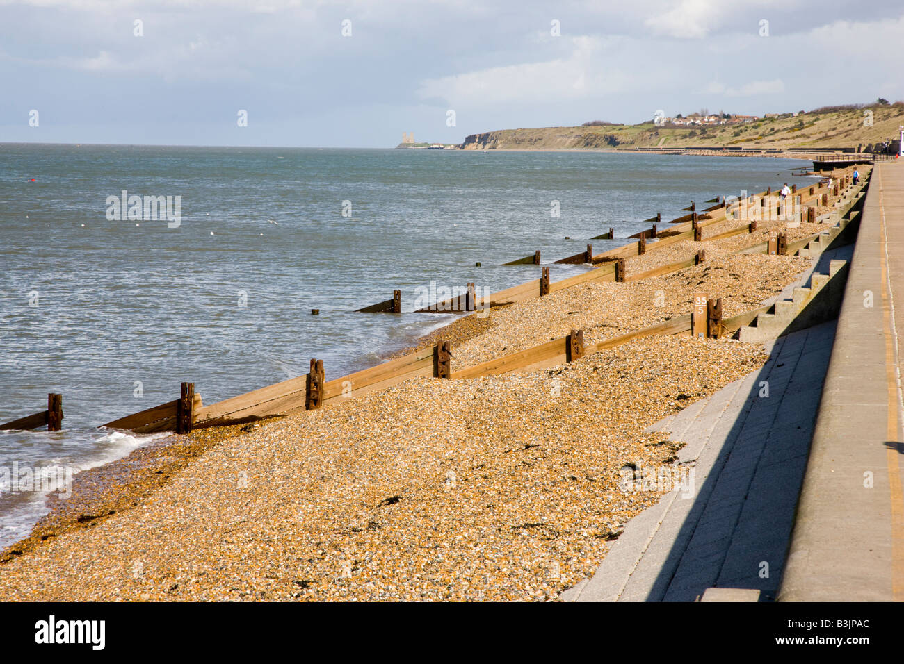 The beach in Herne Bay Kent Stock Photo - Alamy
