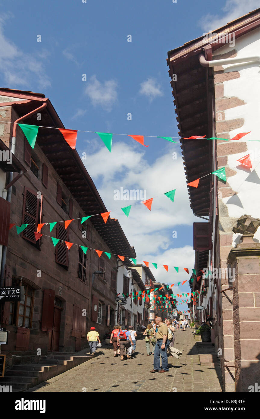 Basque street hi-res stock photography and images - Alamy