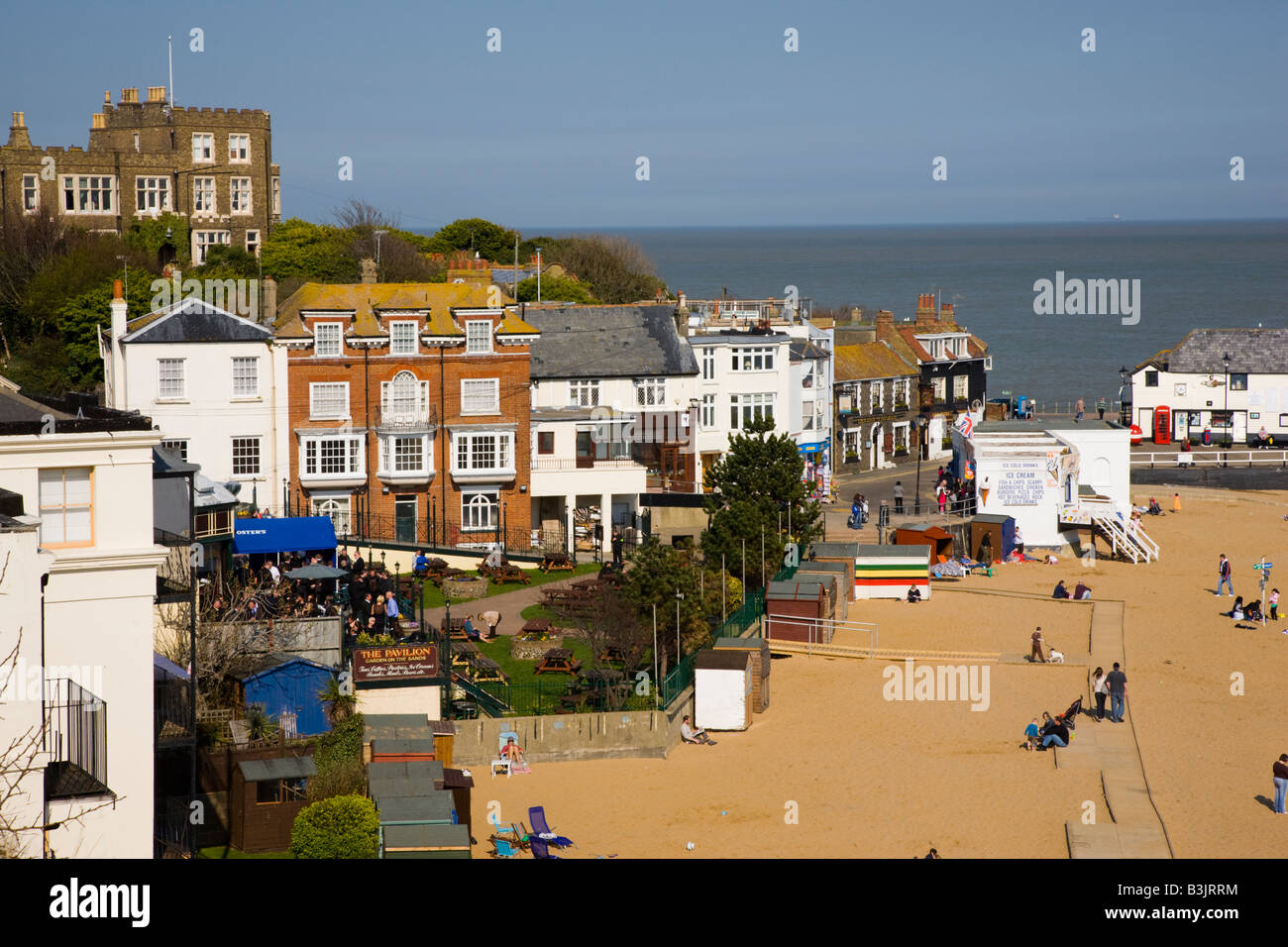 Broadstairs beach and harbour, hi-res stock photography and images - Alamy
