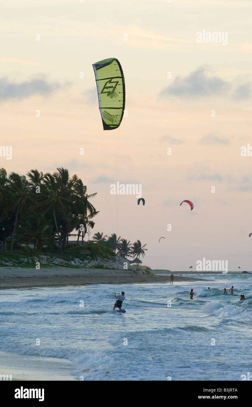 Kite surf dominican republic hi-res stock photography and images - Alamy