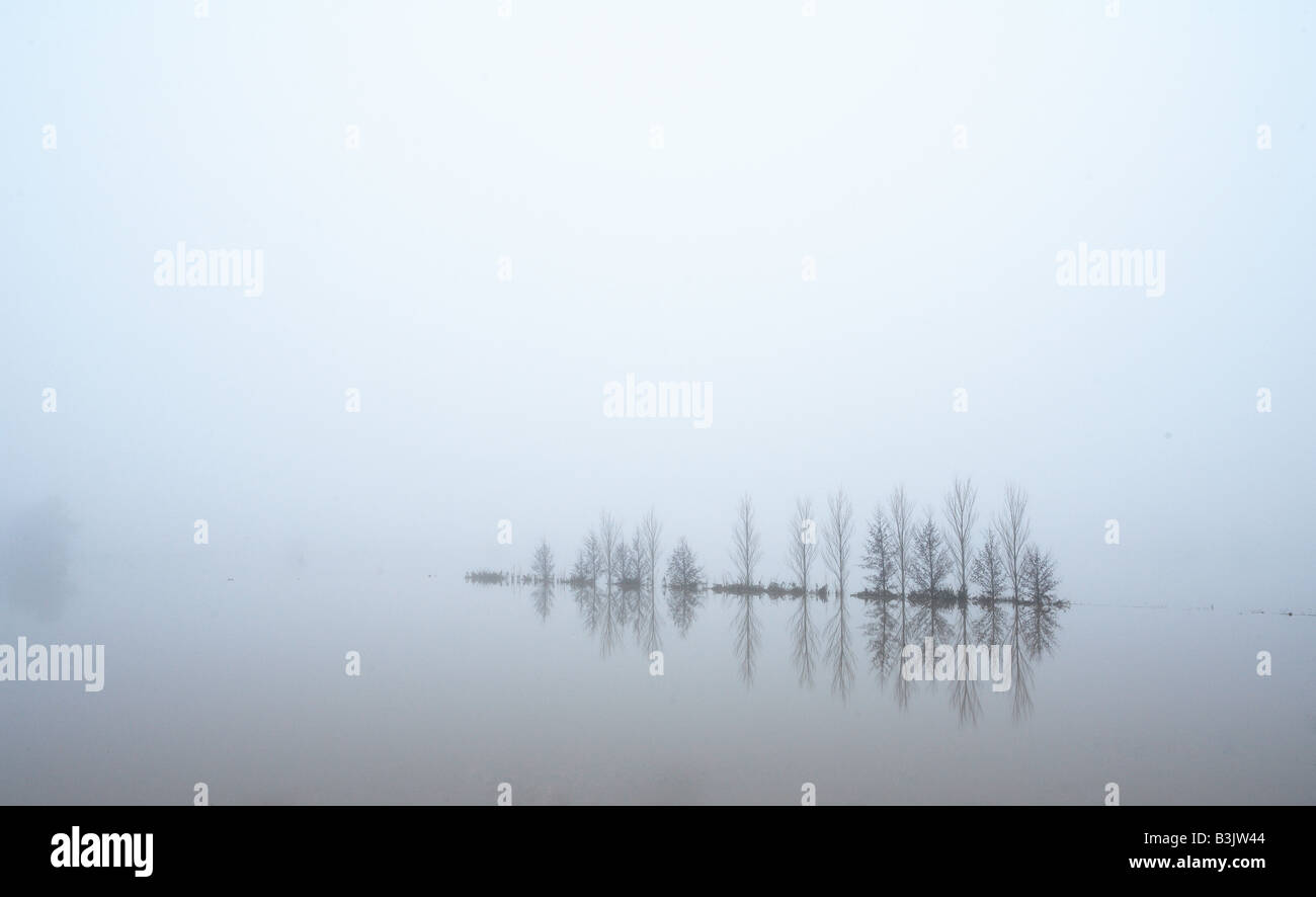 Taieri Plains during flood Stock Photo - Alamy