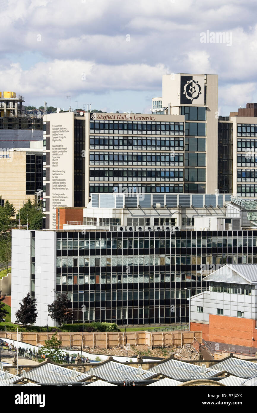 Sheffield Hallam University campus in the heart of the city centre of ...