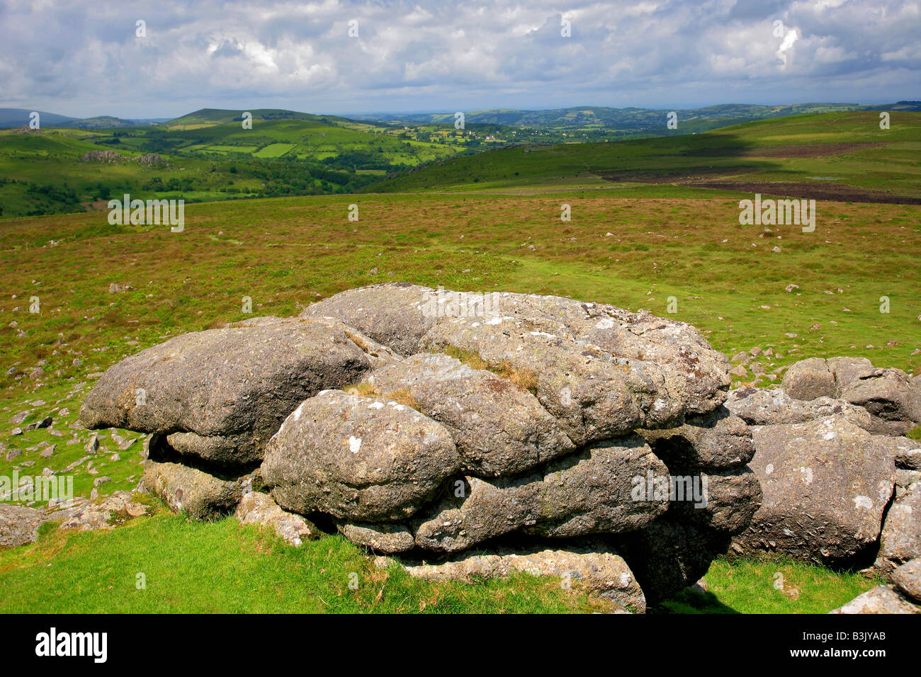 Bonehill rocks dartmoor national park hi-res stock photography and ...