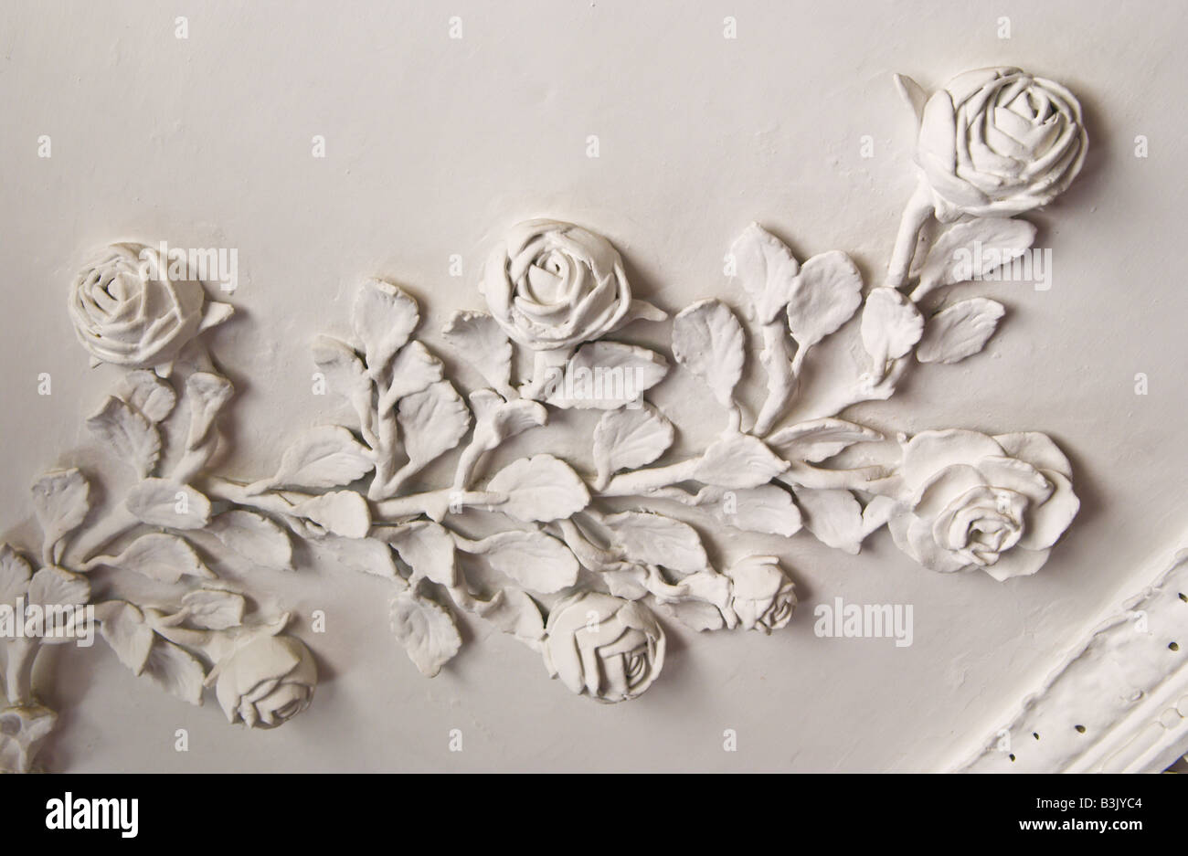 Plaster plasterwork ceiling hi-res stock photography and images - Alamy
