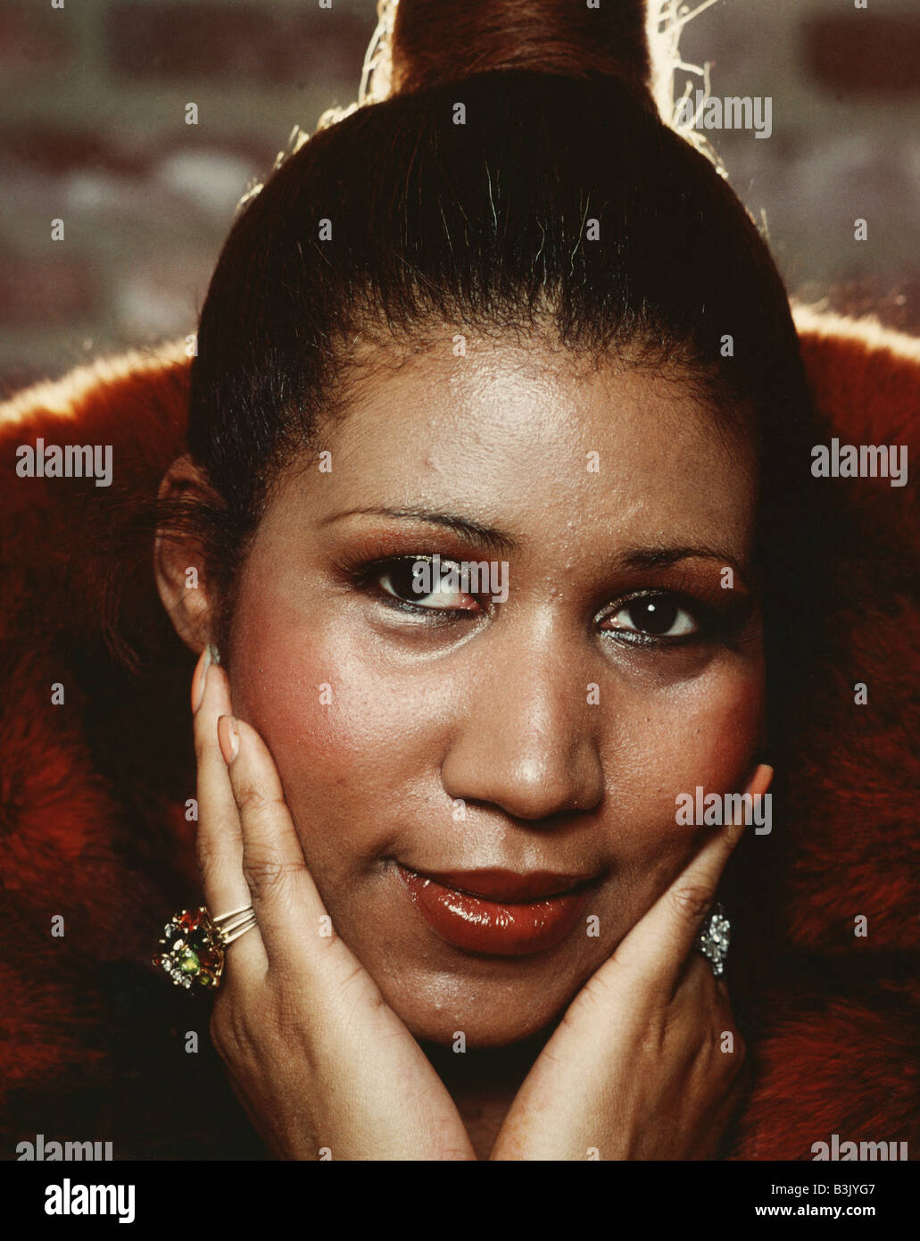ARETHA FRANKLIN - US Soul singer Stock Photo - Alamy