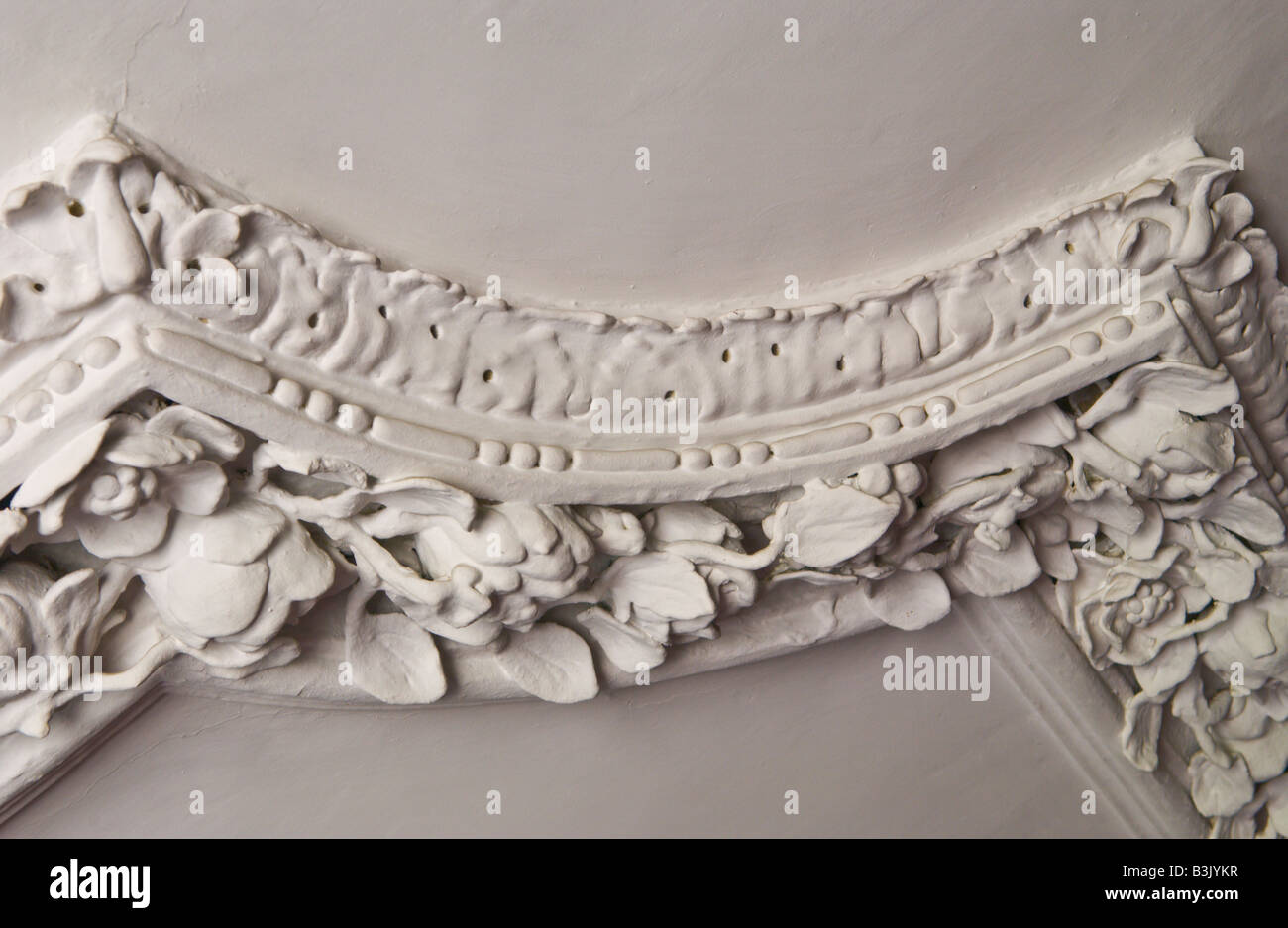 Plaster plasterwork ceiling hi-res stock photography and images - Alamy
